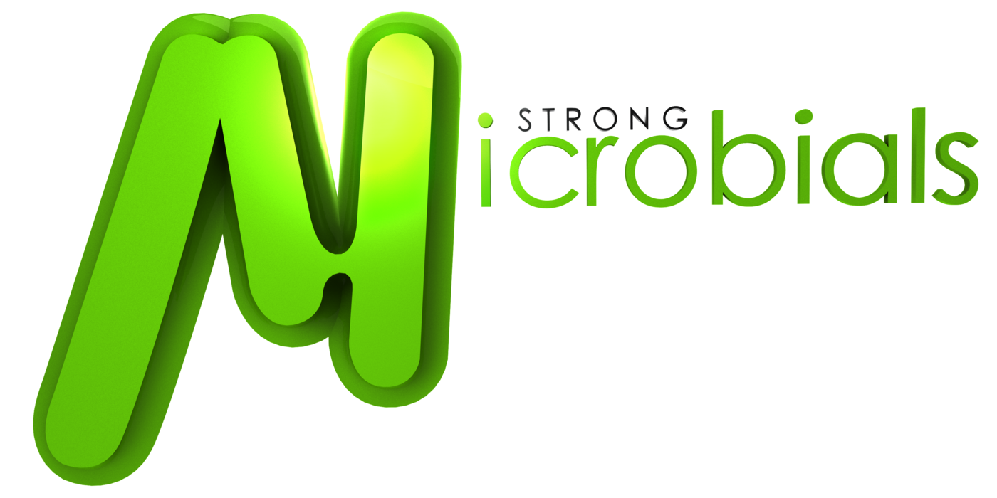 Strong Microbials Logo Design by Gary Balitskiy at Coroflot.com