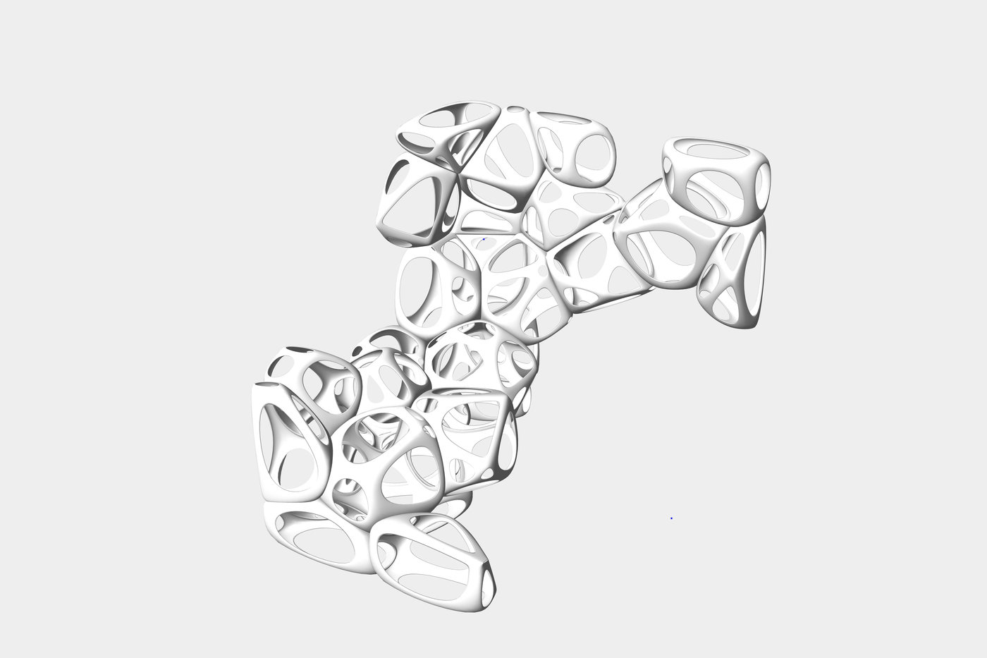 3D Voronoi Structure by Joaquim Filipe Reis at Coroflot.com