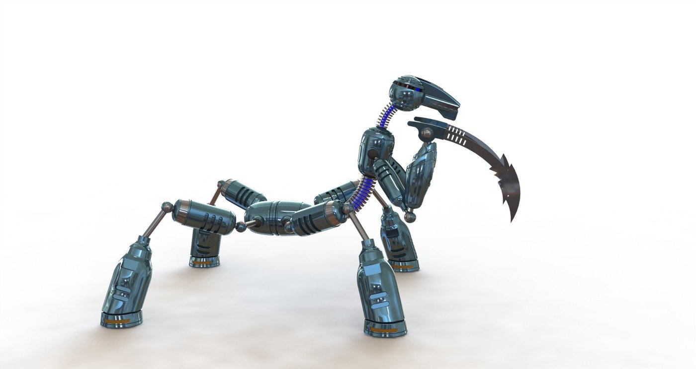 Robot Mantis by Joseph Rajakaruna at Coroflot.com