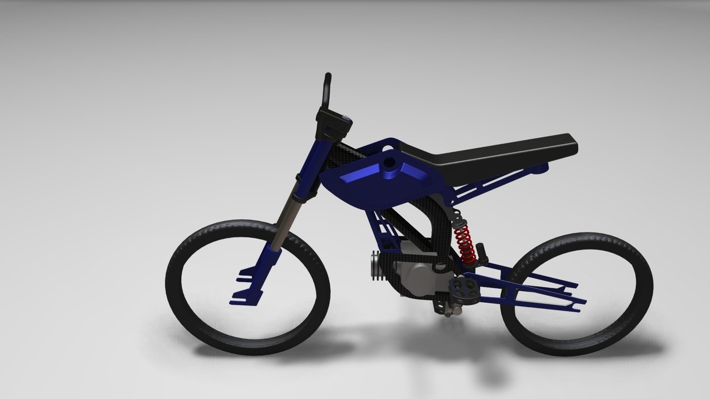 Motorized Bike Concept by Joseph Rajakaruna at Coroflot.com