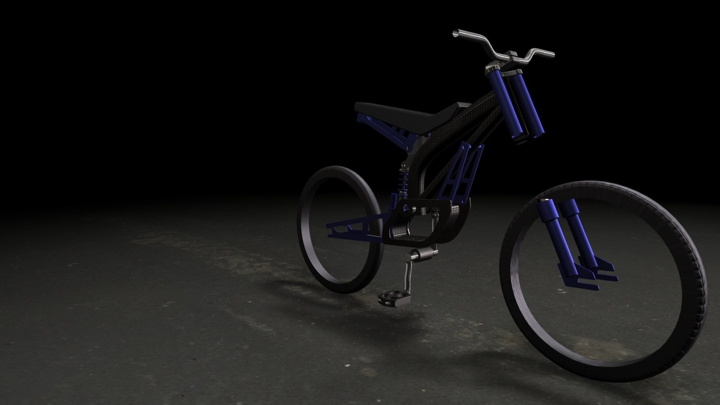 Motorized Bike Concept by Joseph Rajakaruna at Coroflot.com