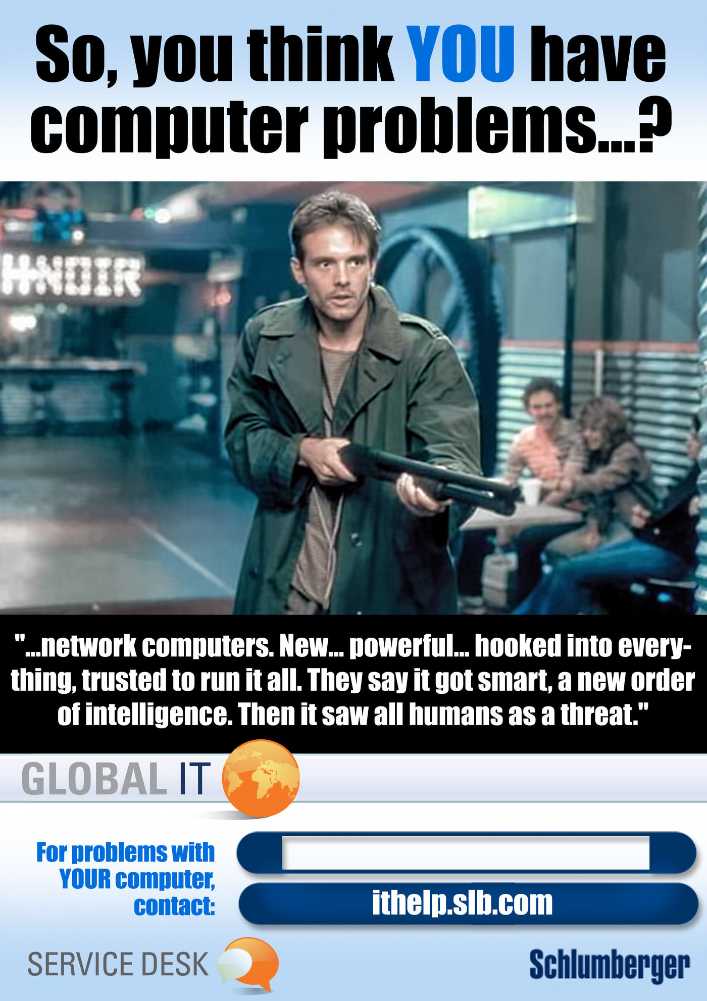 IT Help Desk Posters by Scott Head at Coroflot.com