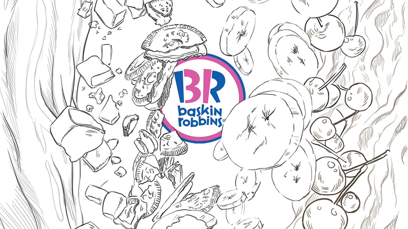 Baskin Robbins by Alex D at Coroflot.com