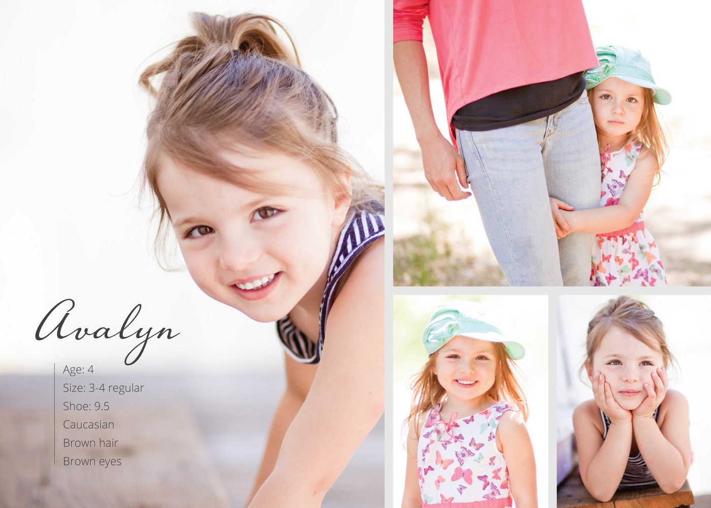 Children Comp Cards by Ashley McKinney at Coroflot.com