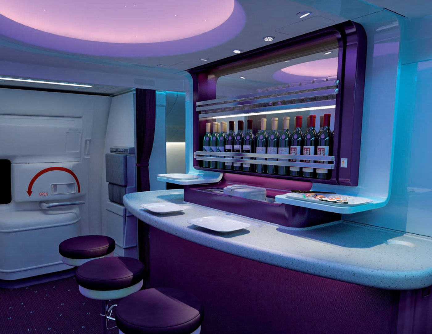 Aircraft Interior Design by Nino Senoadi at Coroflot.com