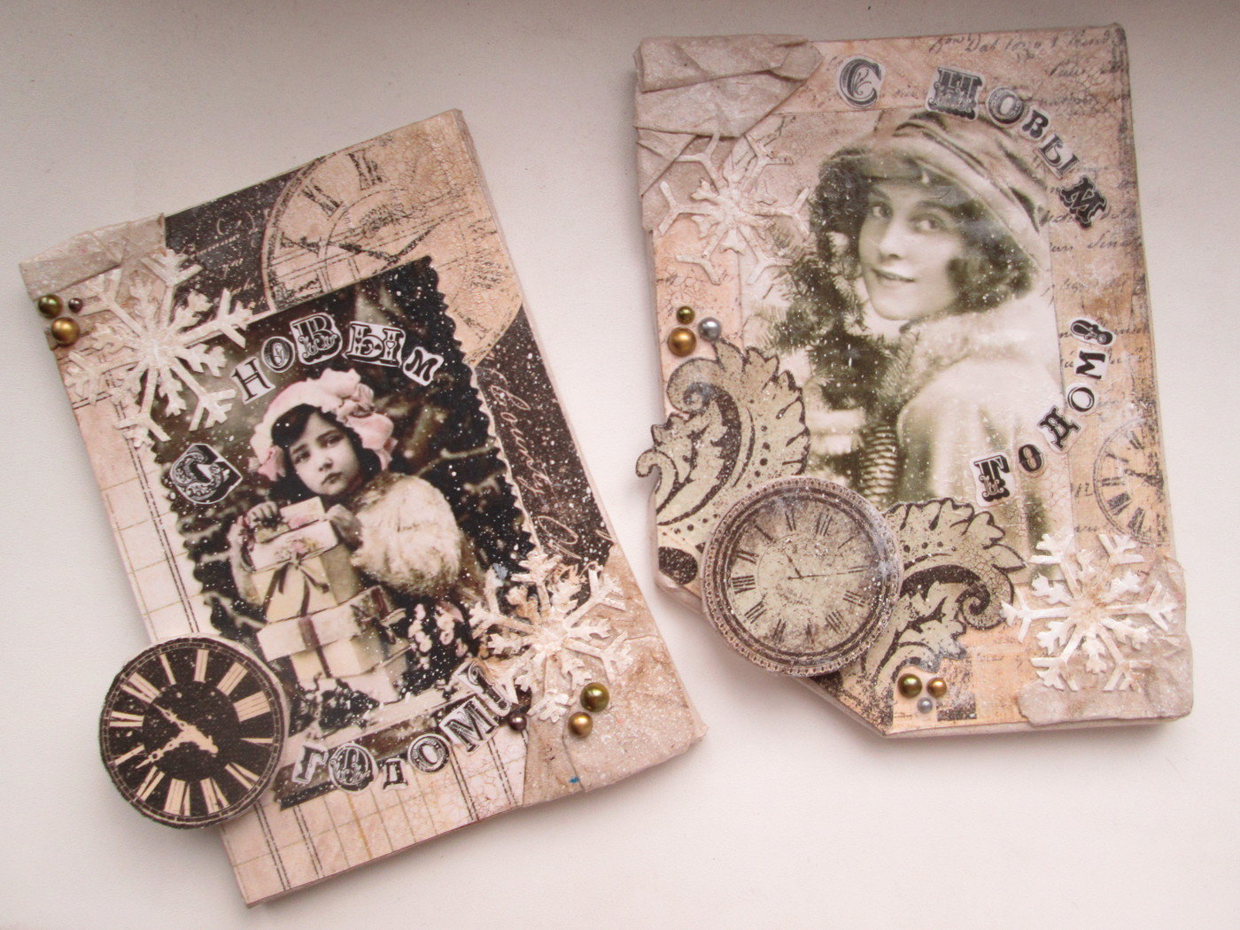 happy new year magnets by Kseniia Iakovleva at Coroflot.com