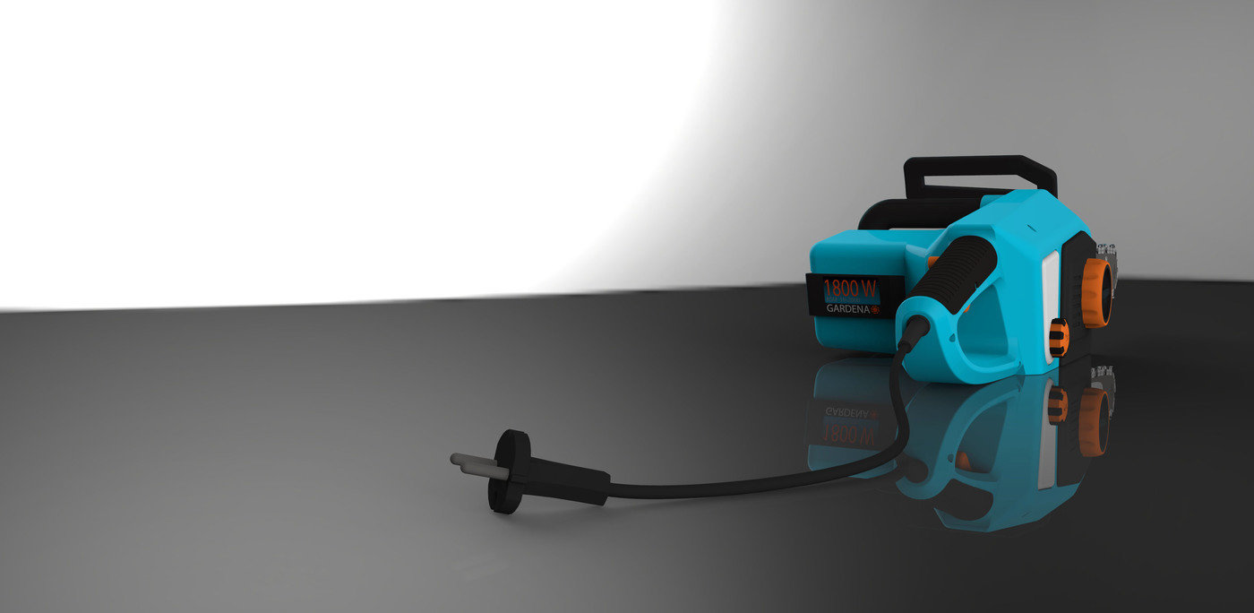 Chainsaw Solidworks model by Brian Tompkins at Coroflot.com