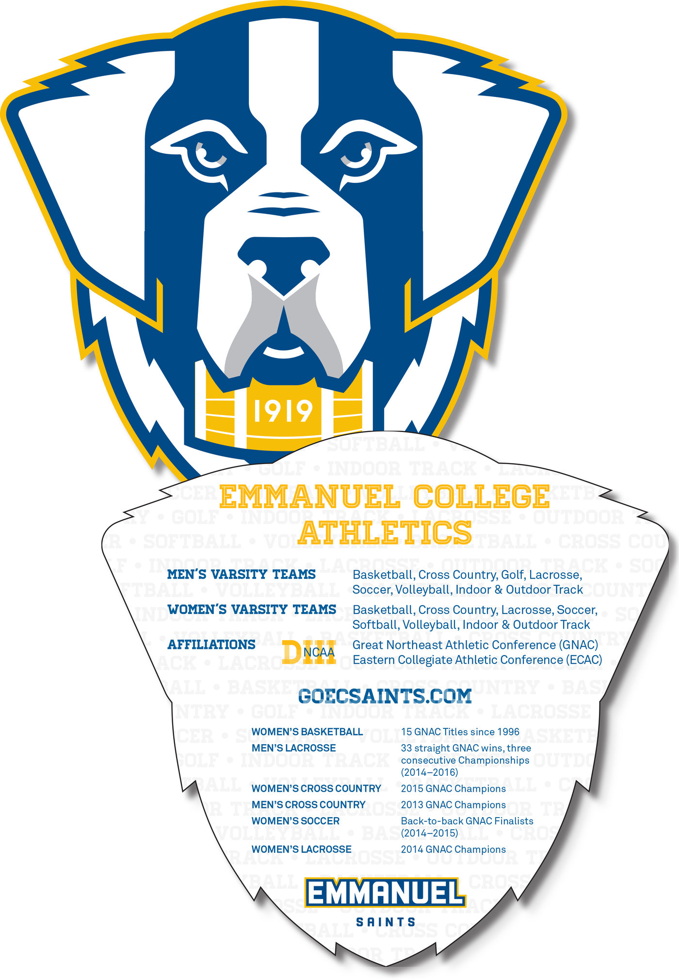 Emmanuel College Mascot