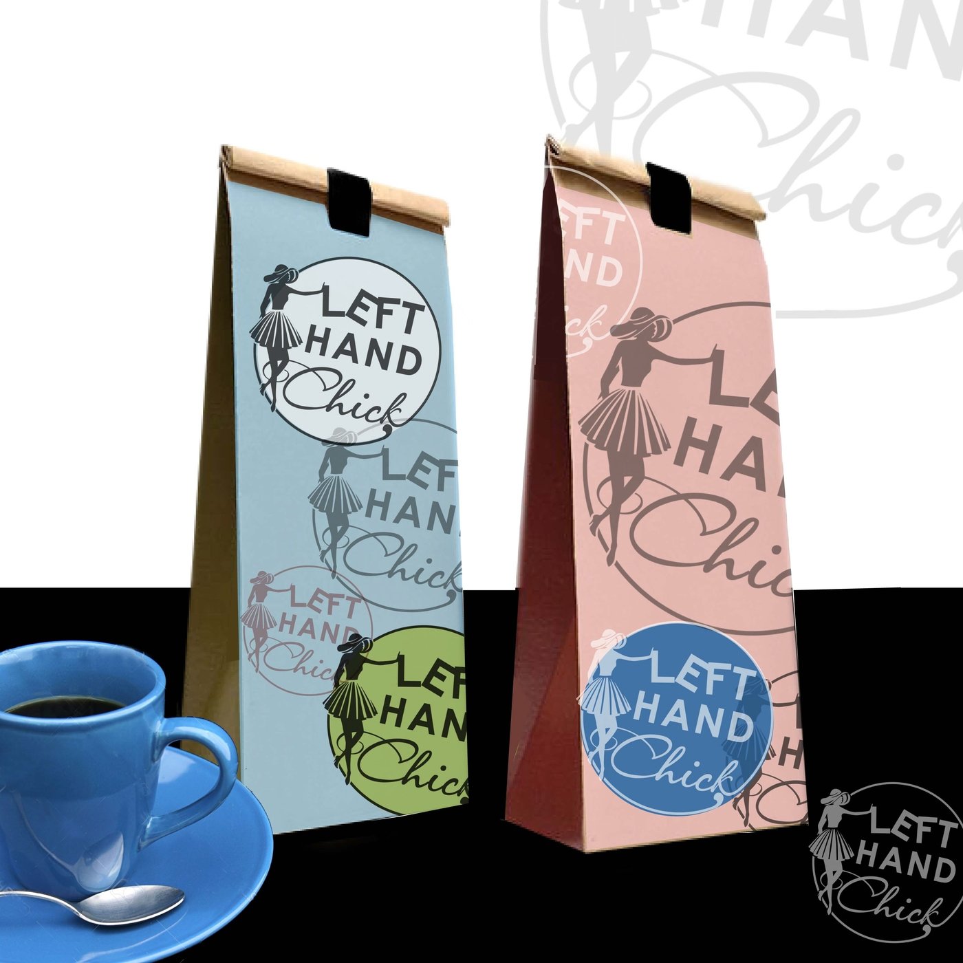 Left Hand Chick Coffee Package Design Idea by Richard Corina at ...