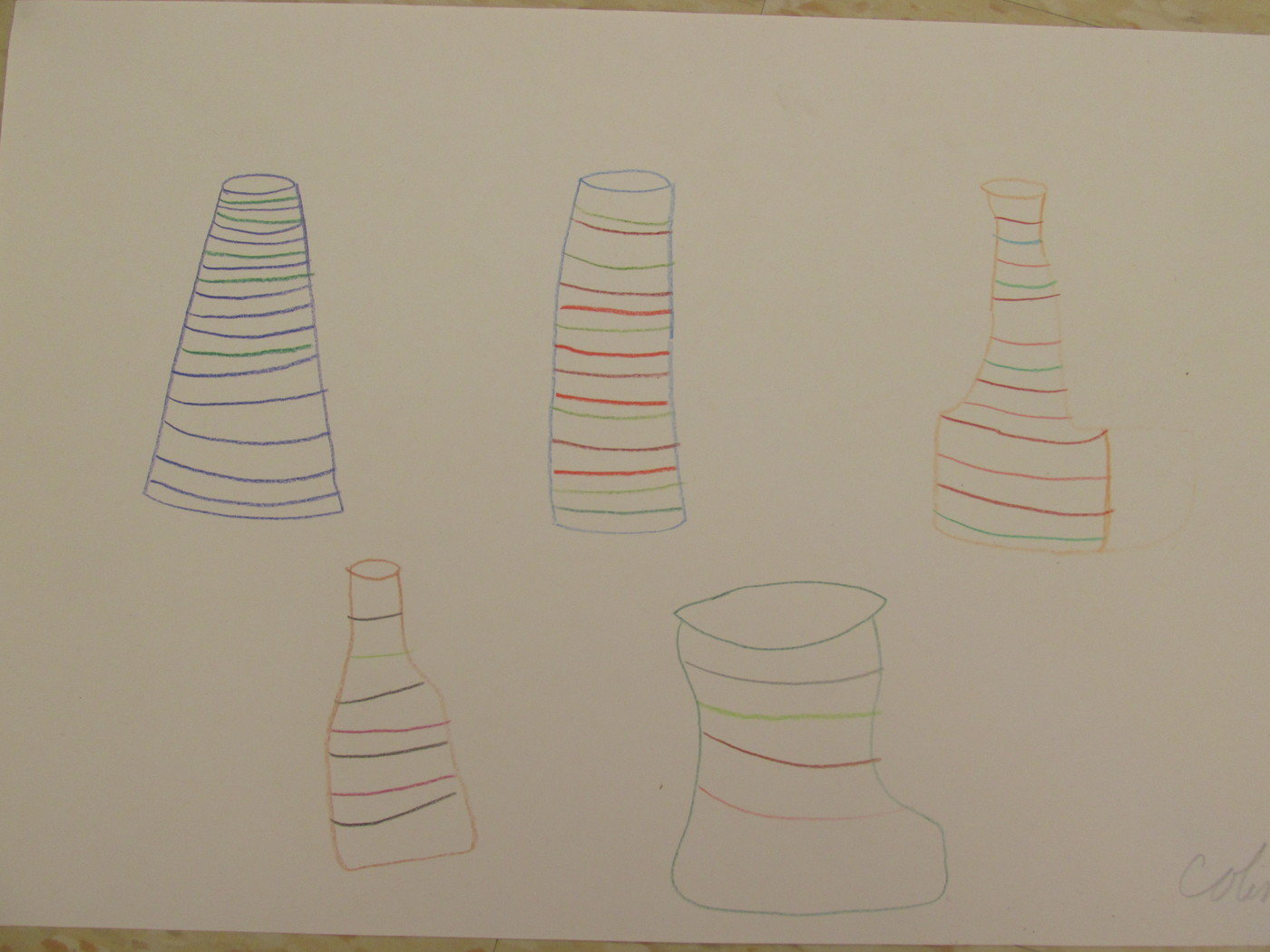 Five Shapes of Drawing by ryan ruban at Coroflot.com