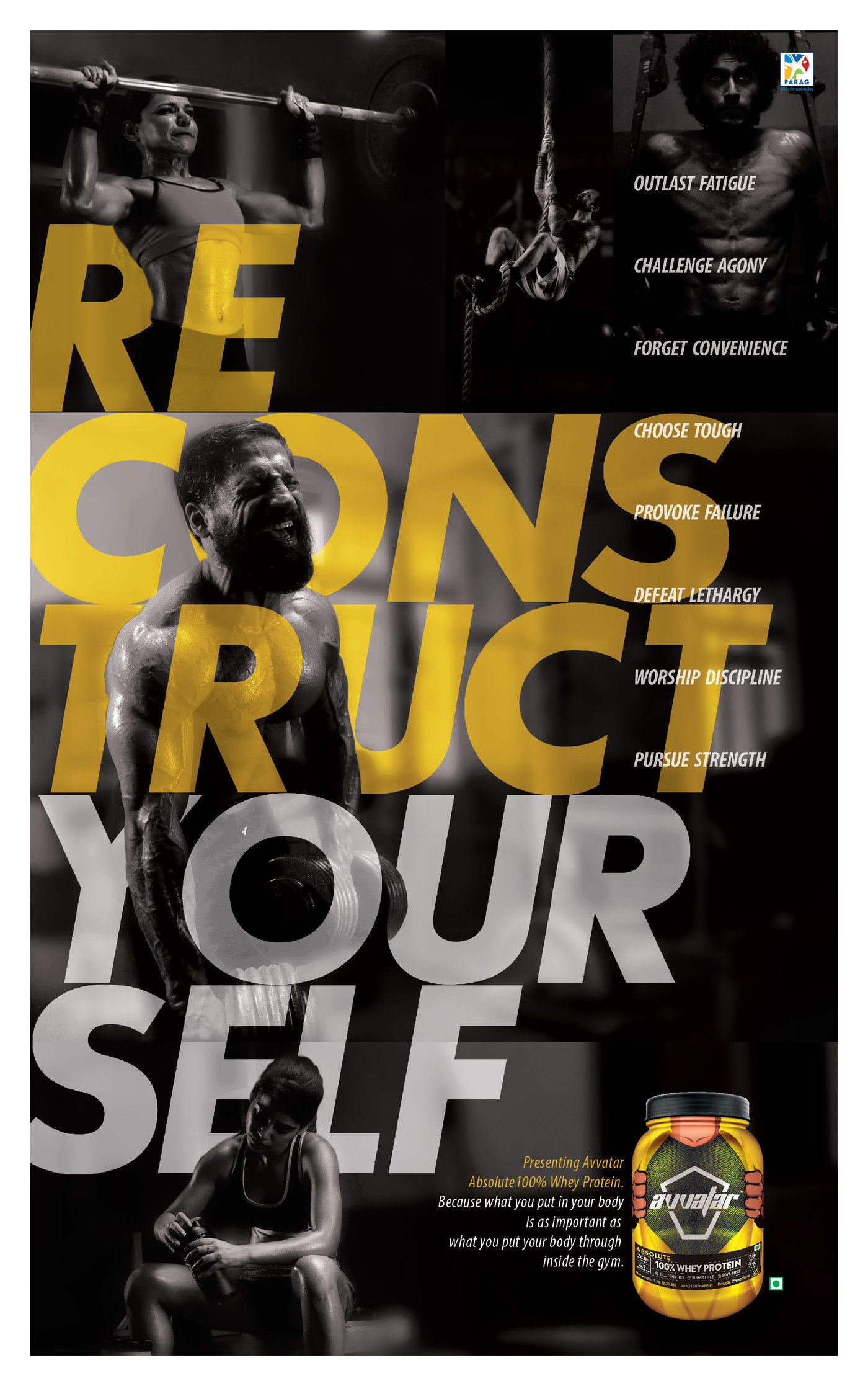 Avvatar Whey Protein Launch Campaign by Mrunal Naik at Coroflot.com