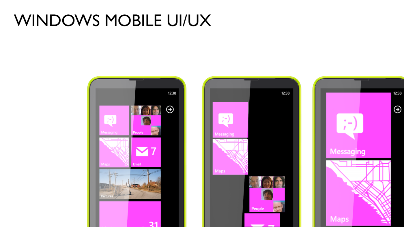 MICROSOFT WINDOWS UI /UX concepting by Ted Renwick at Coroflot.com