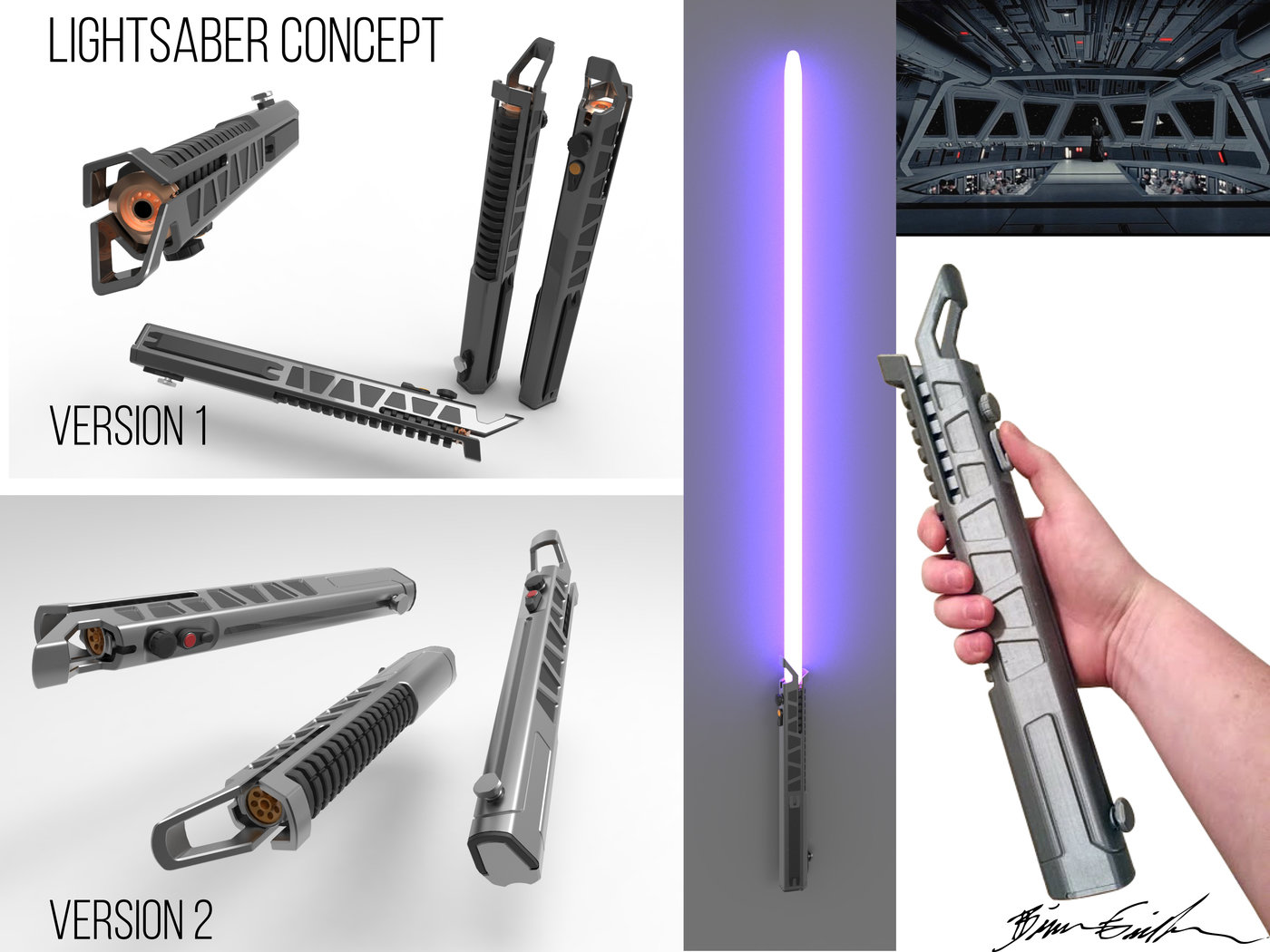 Lightsaber Concept by Brian Erickson at Coroflot.com