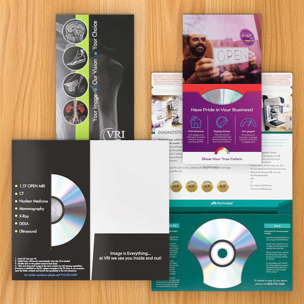 Custom CD/DVD Folders by Company Folders, Inc. at Coroflot.com