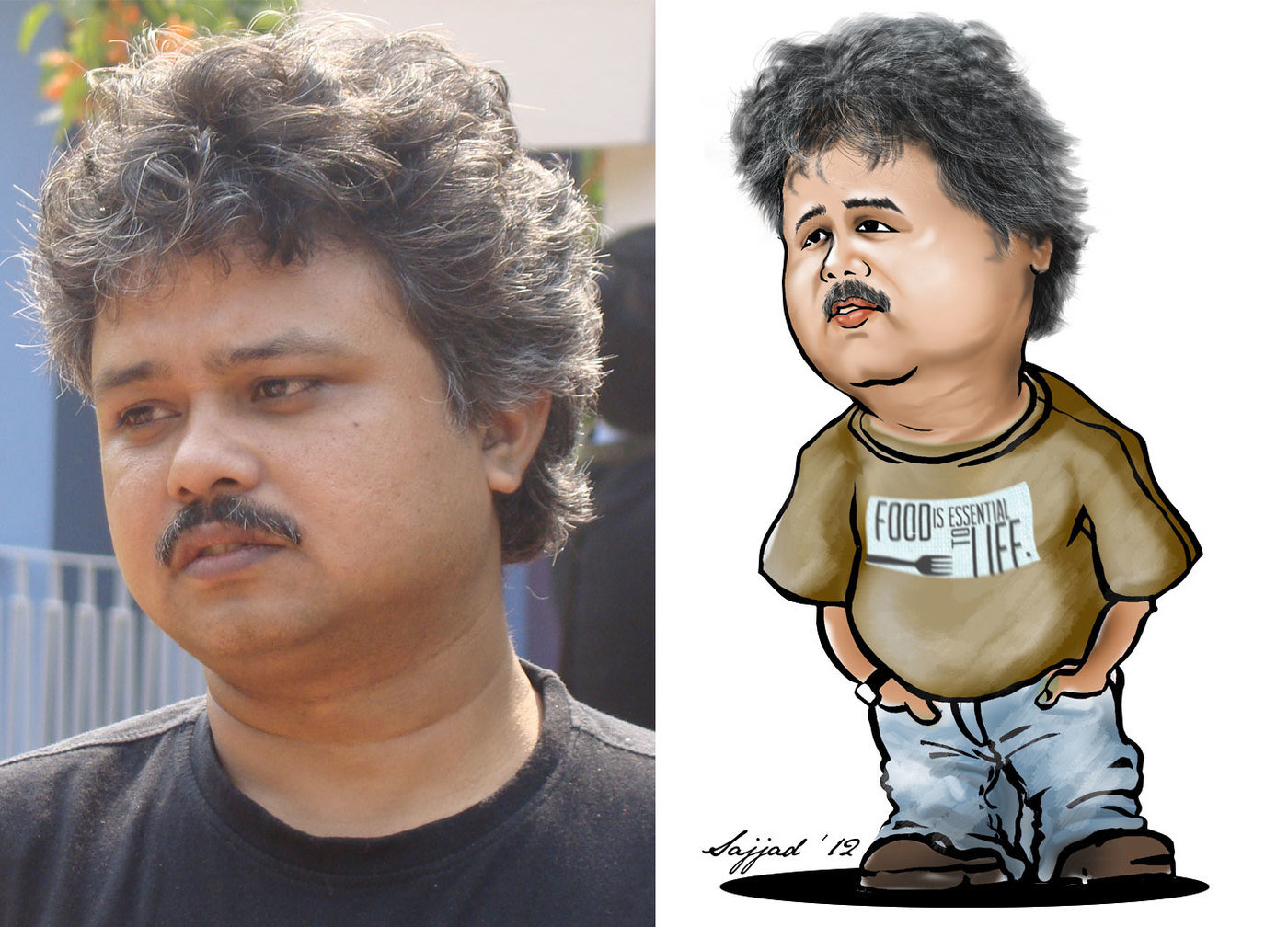 Cartoon - Sanjib Debnath by Sajjad Alam at Coroflot.com