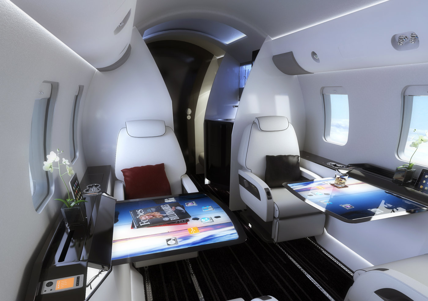 Interior Private Jet by Martin Bernay at Coroflot.com