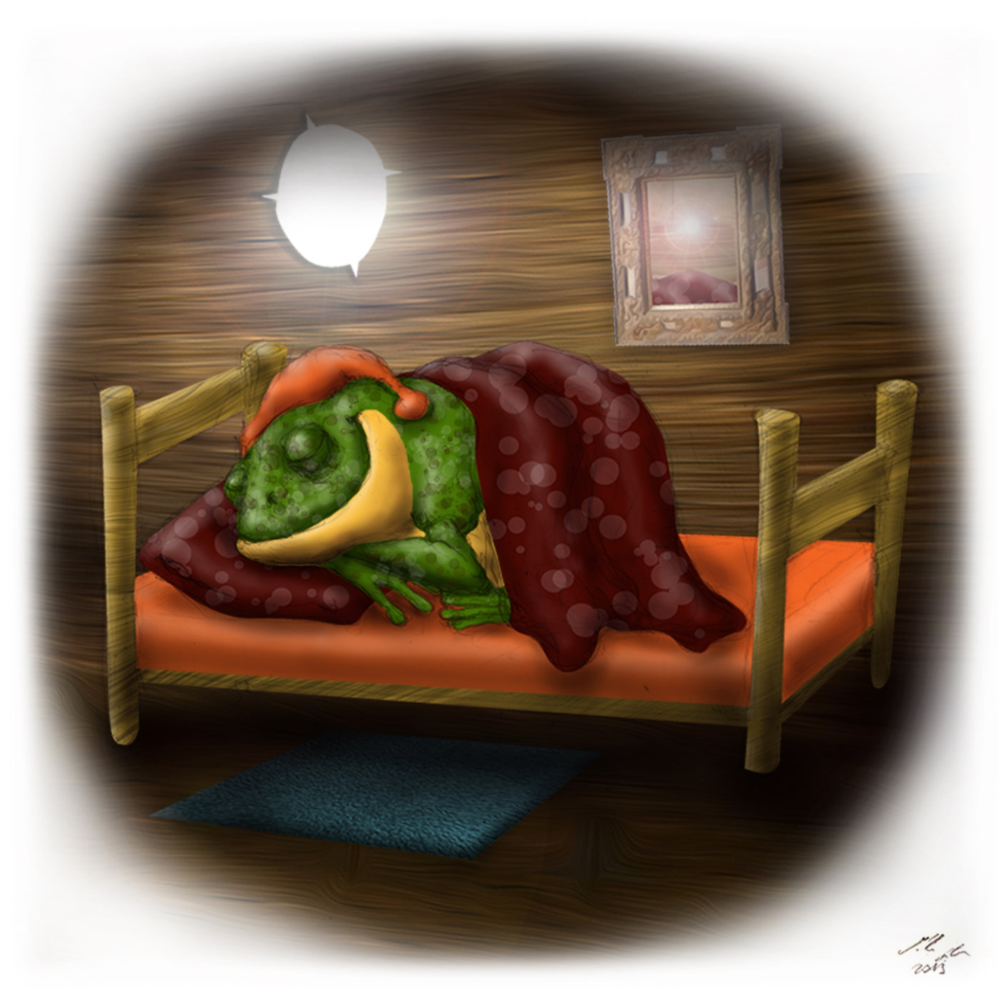 Illustrations to "Bullfrogs and Fireflies" by Kendall Stewart by Péter ...