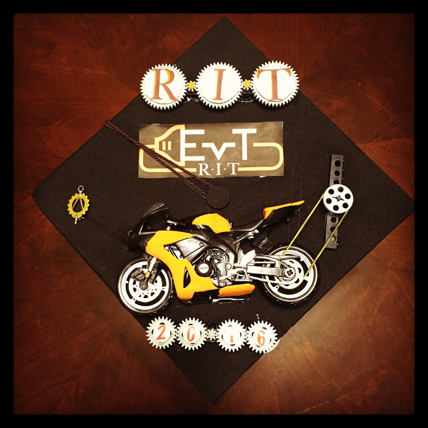 RIT Graduation Cap by James Hertzel at Coroflot.com