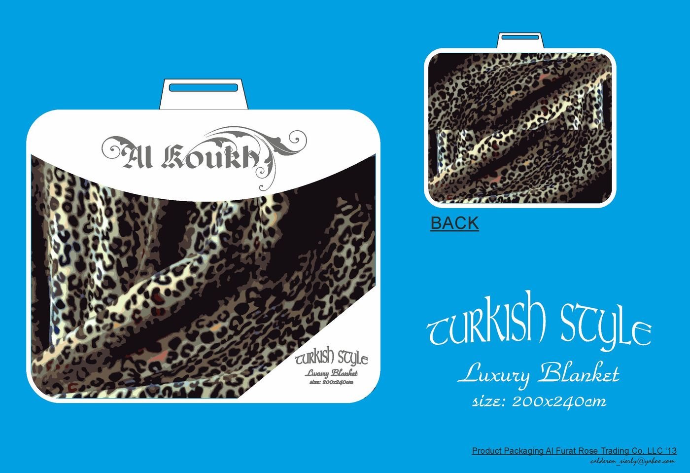 BLANKET PACKAGING DESIGN by sier santos at Coroflot.com