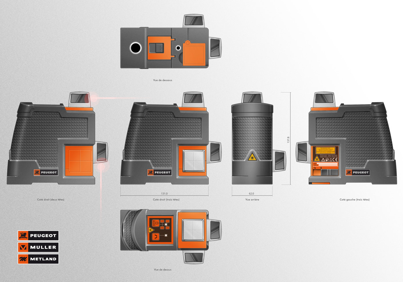Samples of sketchs and 2D rendering by Nocliché Design at Coroflot.com