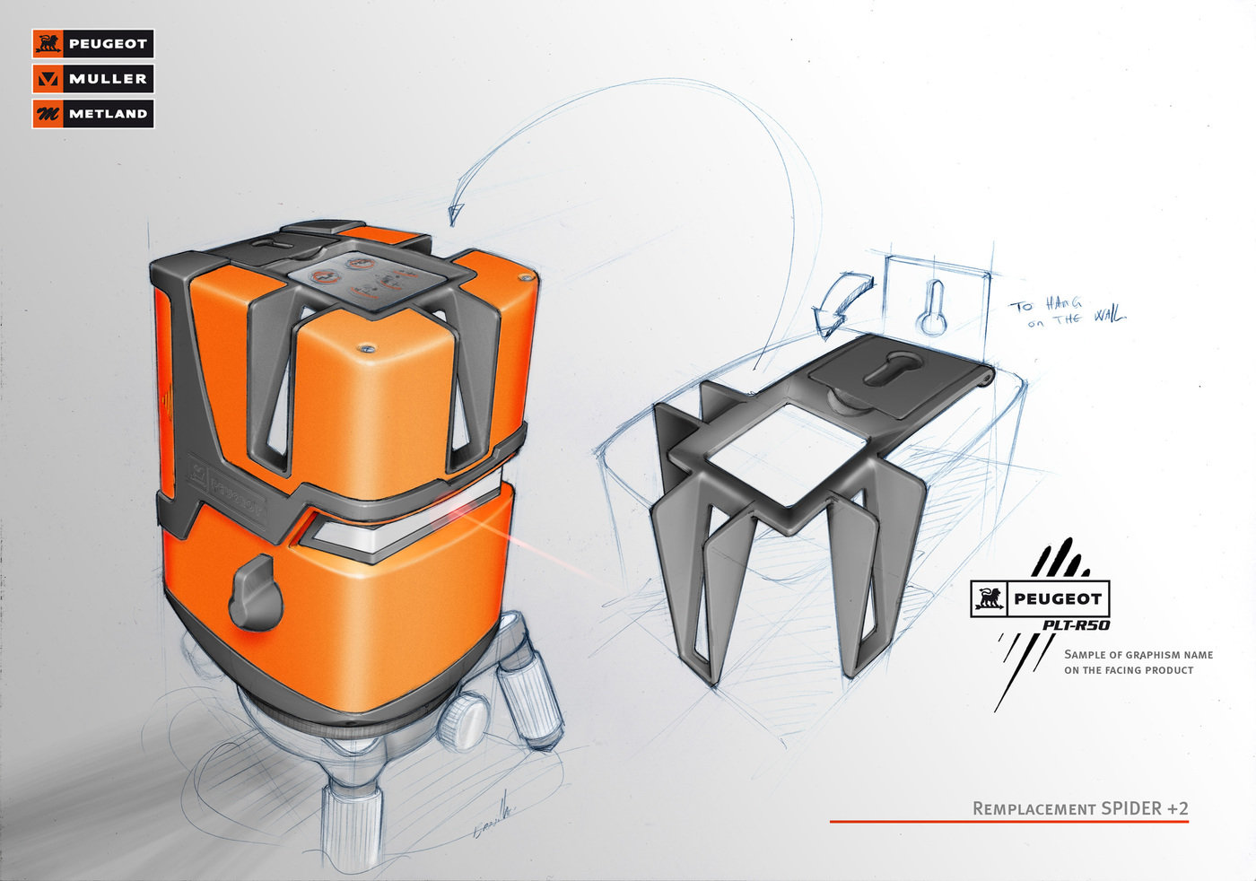 Samples of sketchs and 2D rendering by Nocliché Design at Coroflot.com