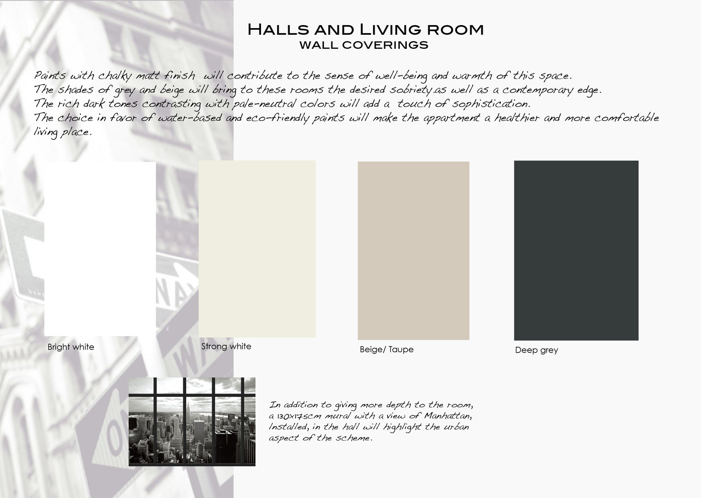 Urban- country style apartment by Laurence Meyer at Coroflot.com