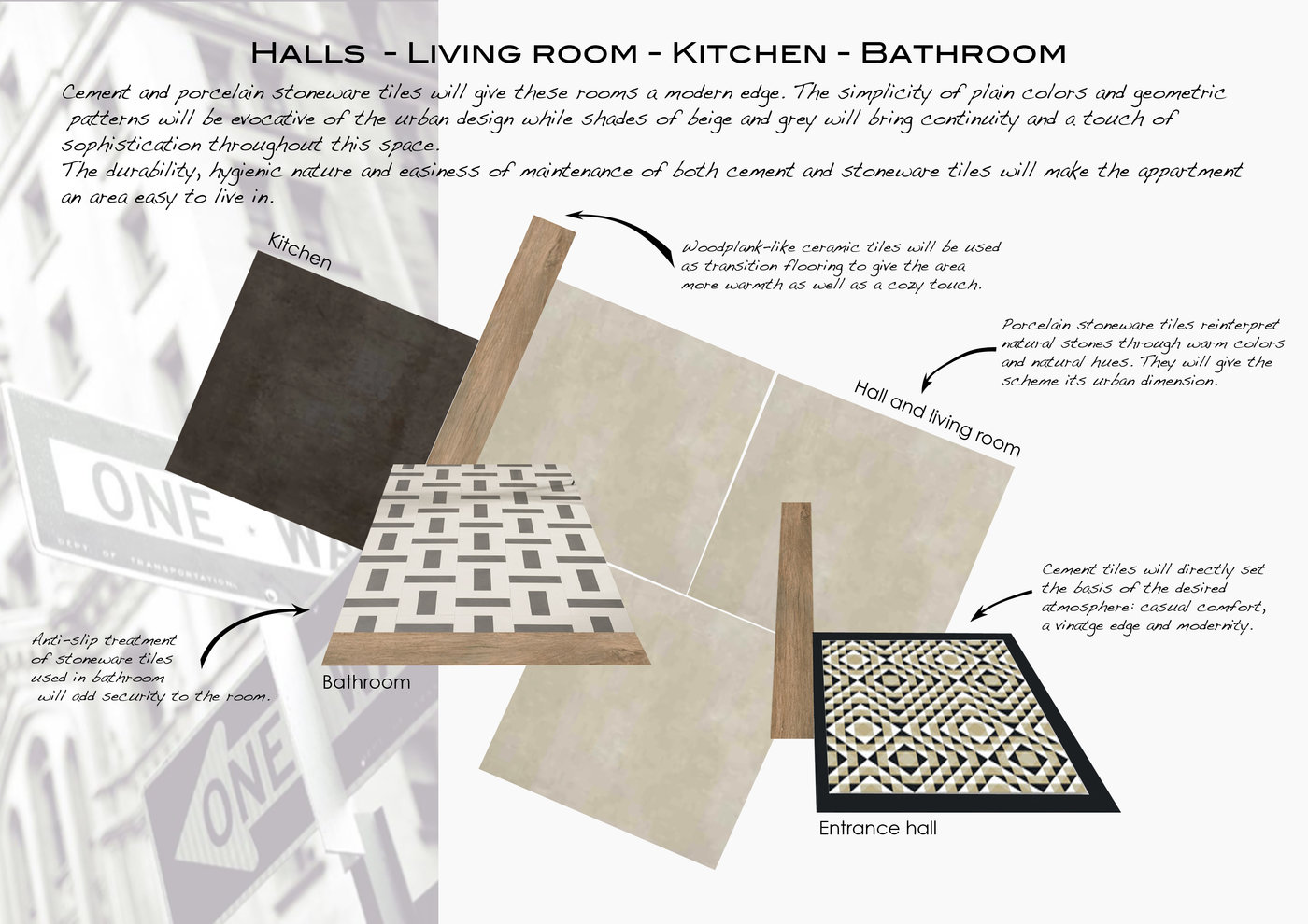 Urban- country style apartment by Laurence Meyer at Coroflot.com