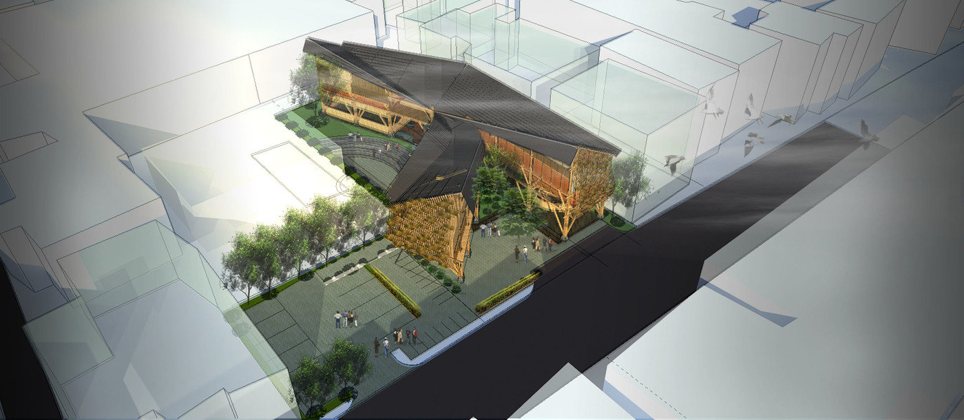 Galeri Rajut Binong-Sayembara Arsitektur Nusantara Propan- Finalis by ...