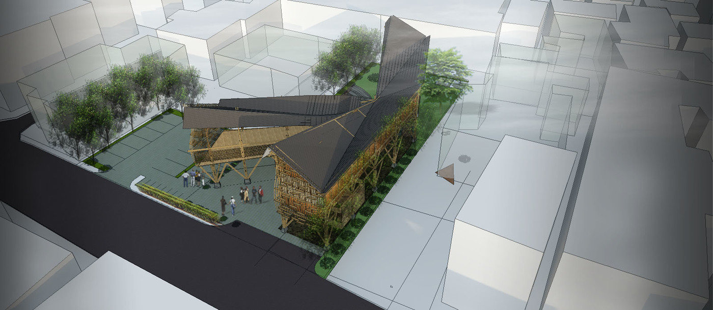 Galeri Rajut Binong-Sayembara Arsitektur Nusantara Propan- Finalis by ...