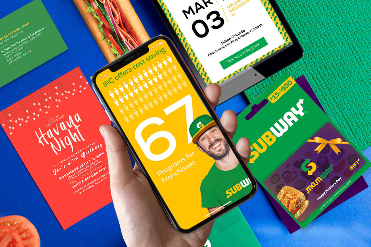 Subway & IPC graphic assets by Marianela Sastre at Coroflot.com