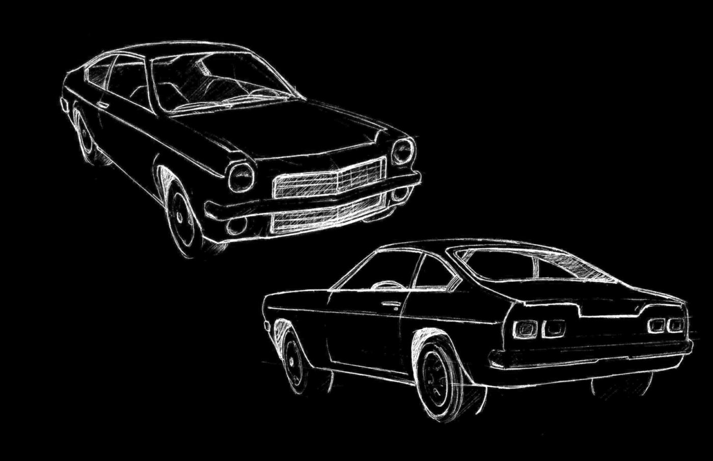 Chevy Vega | Redesign by Yavor Nenkov at Coroflot.com