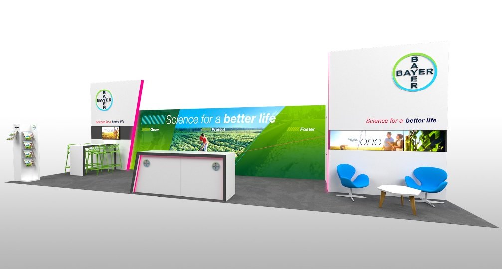 Modular Bayer CropScience Booth by Rebecca Scott at Coroflot.com