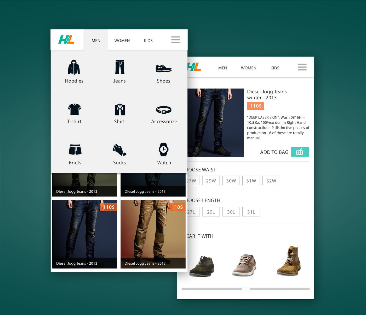 HL-market by Eugene filimonov at Coroflot.com