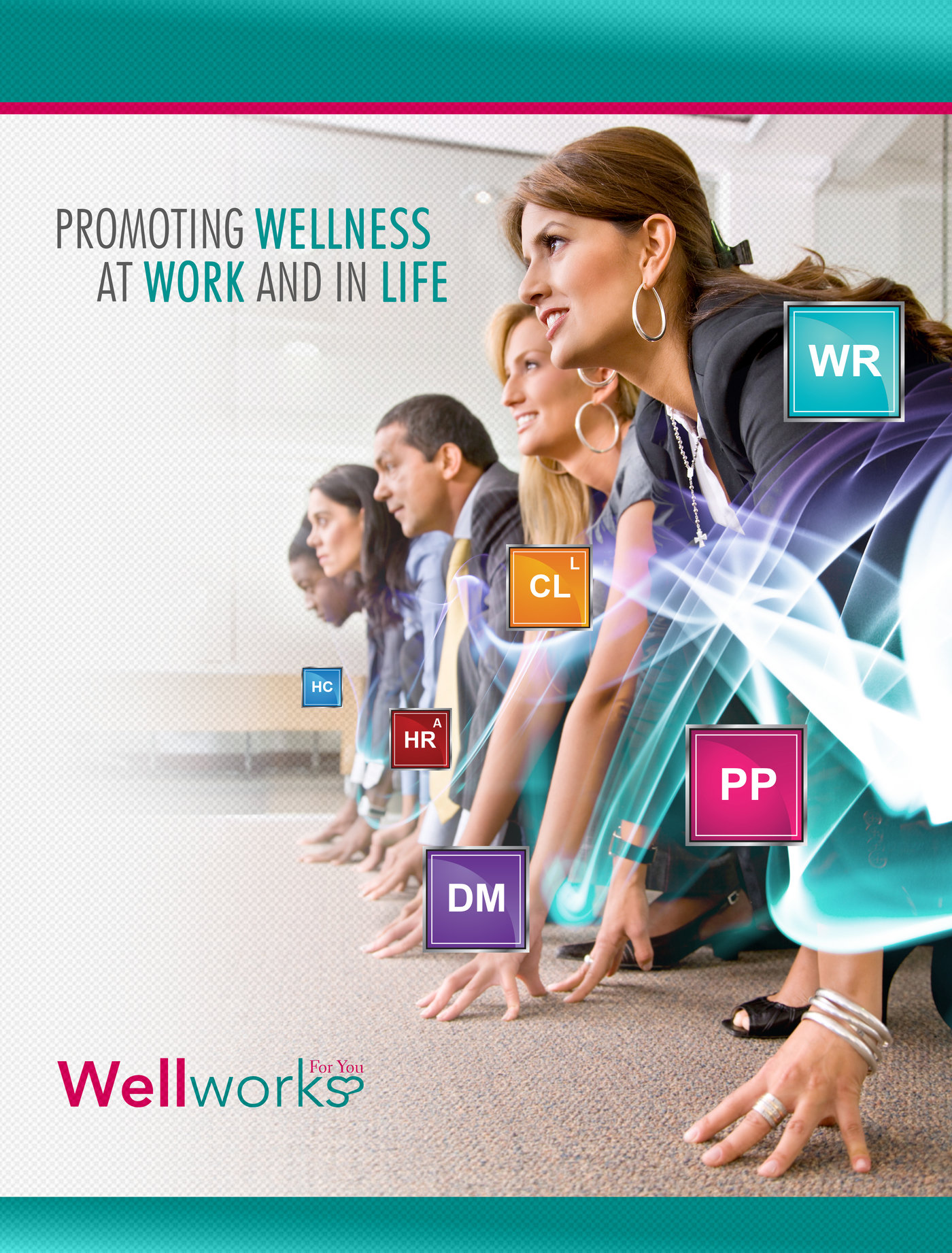 WELLWORKS FOR YOU Marketing Assets by MARIO JULIANA at Coroflot.com