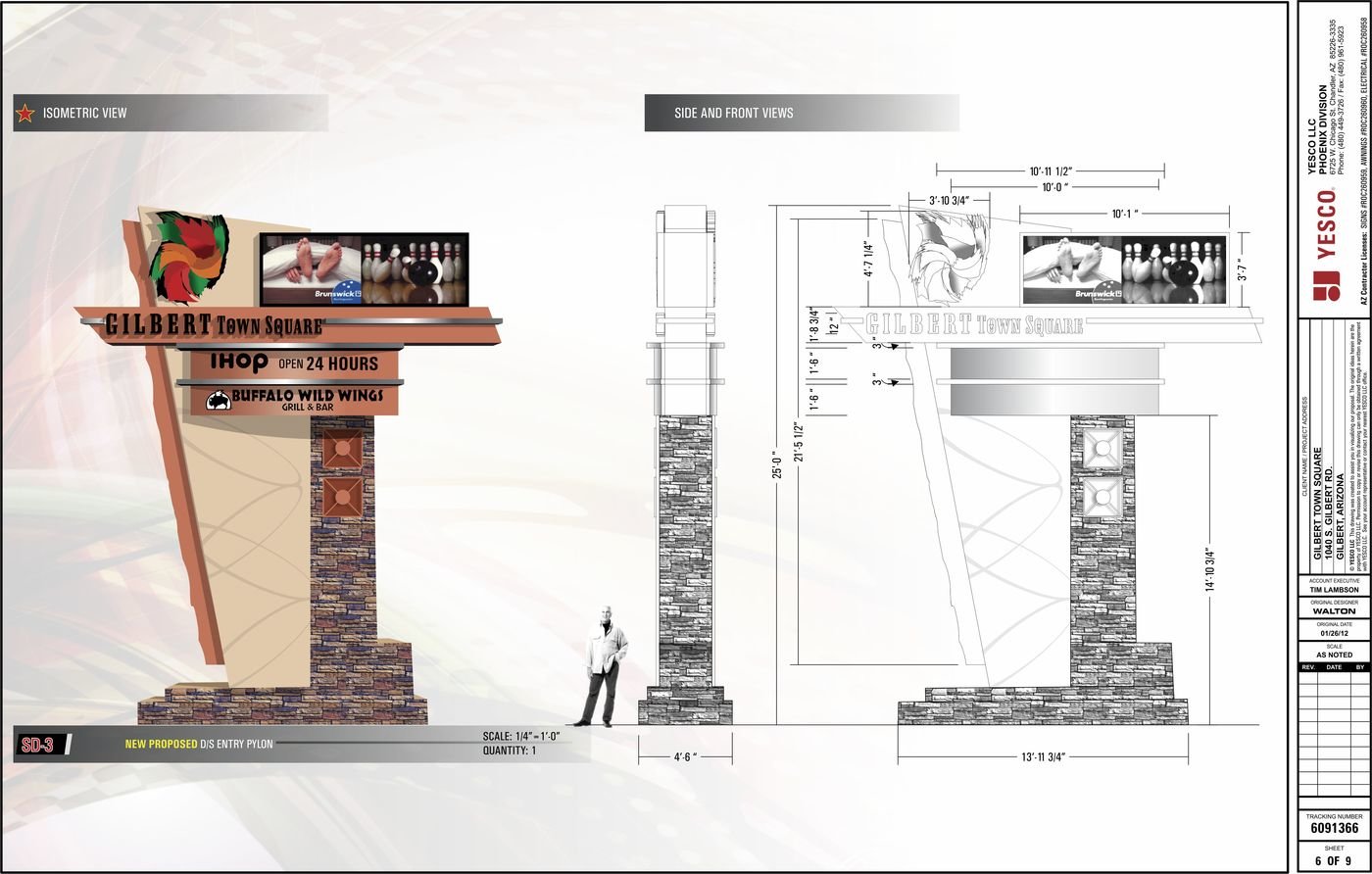 sign design & Shop drawings by Jim Walton at Coroflot.com