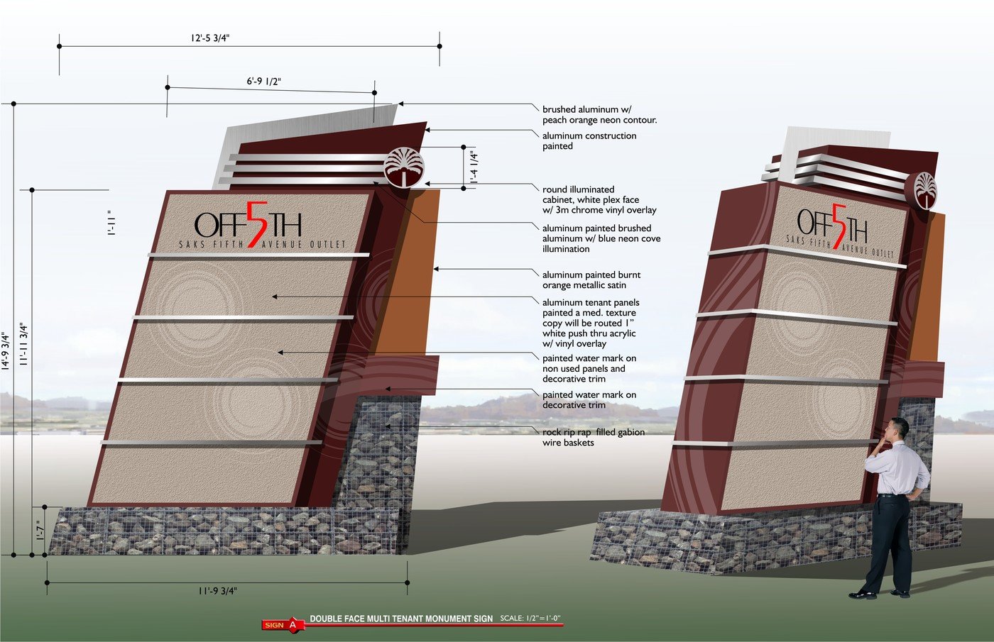 sign design & Shop drawings by Jim Walton at Coroflot.com