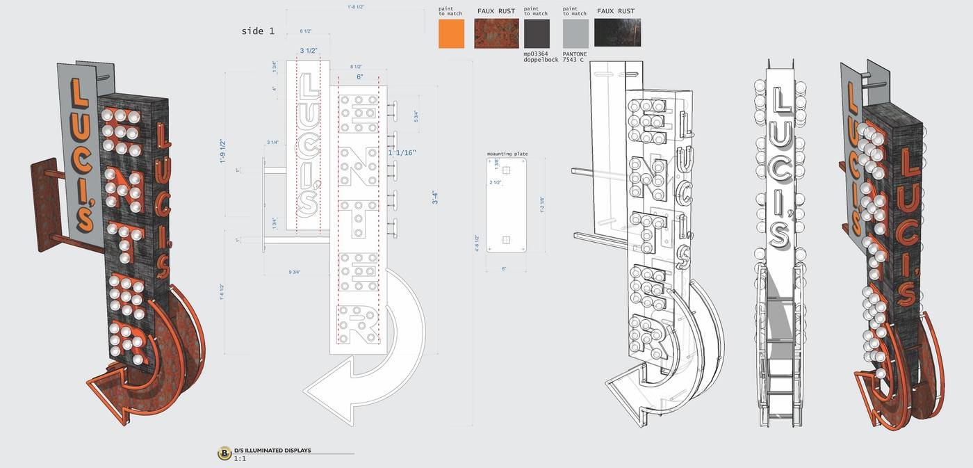 3D Sign Models & Sign Design by Jim Walton at Coroflot.com