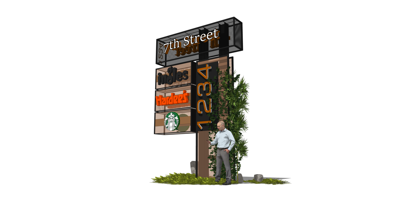 3D Sign Models & Sign Design by Jim Walton at Coroflot.com