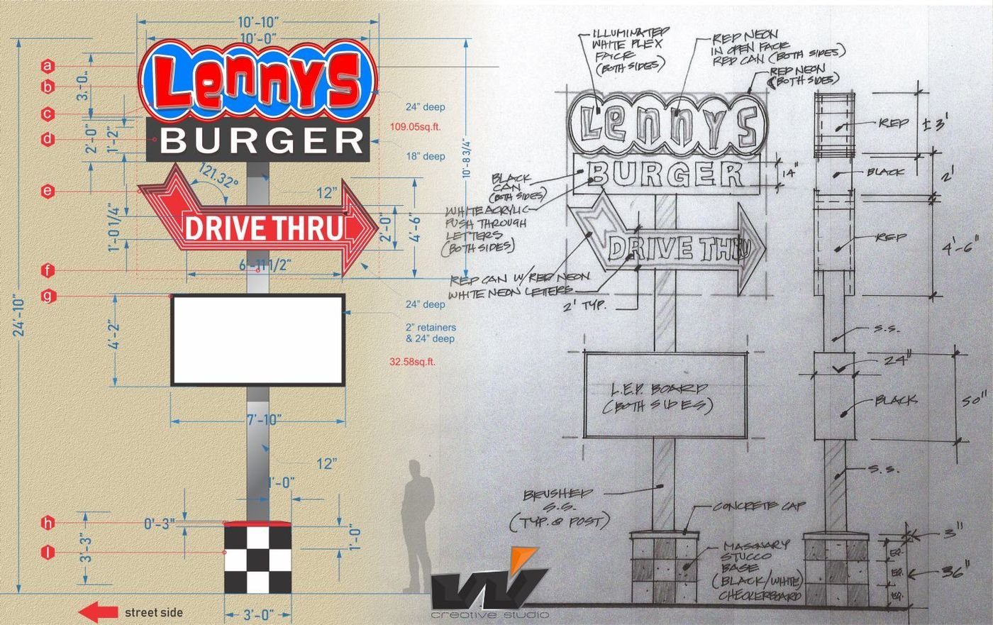 3D Sign Models & Sign Design by Jim Walton at Coroflot.com