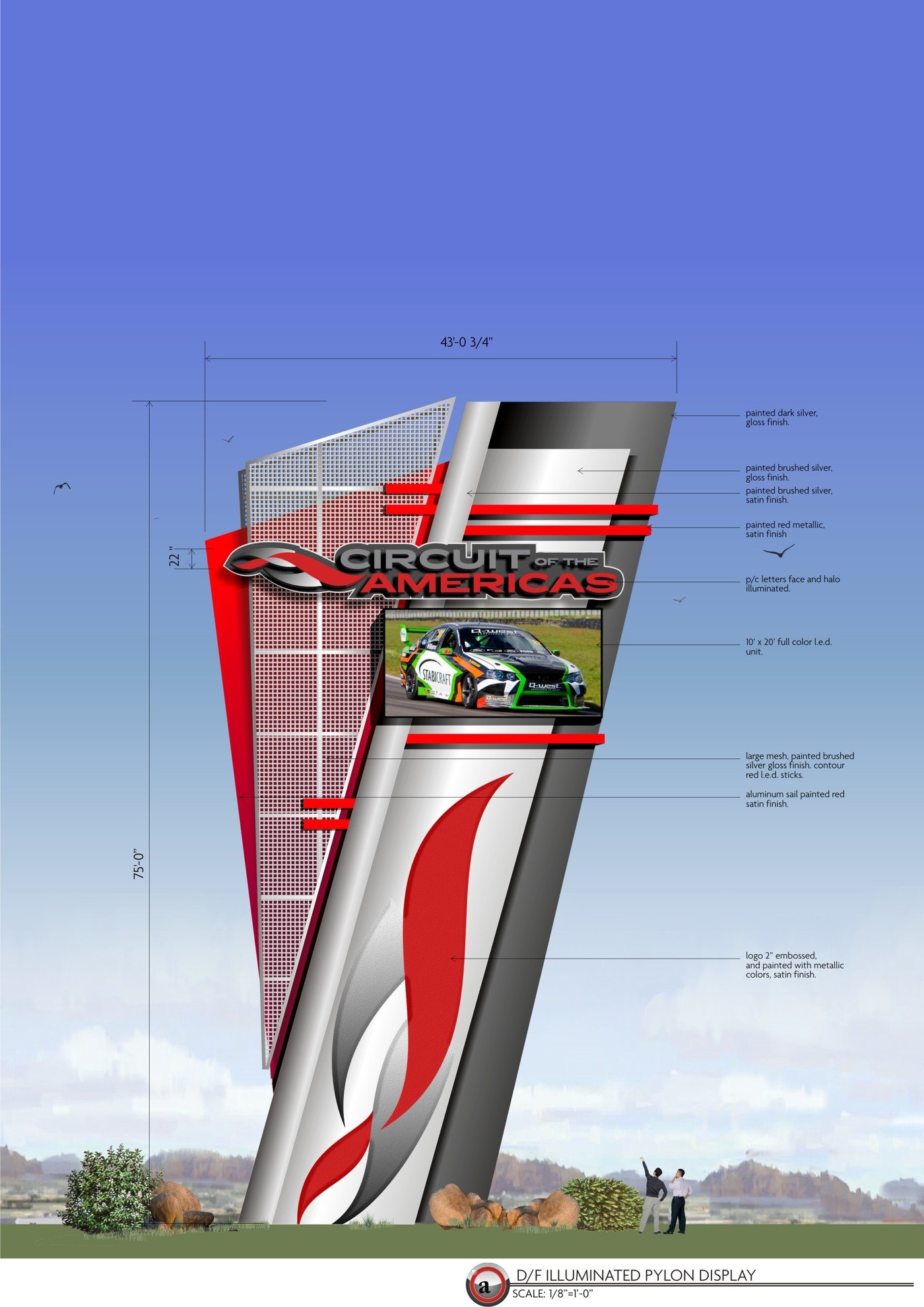 sign design & Shop drawings by Jim Walton at Coroflot.com