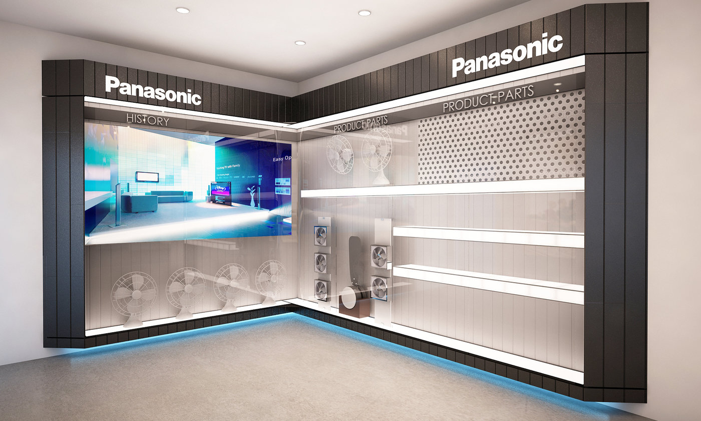 Panasonic Display Wall by Vimal Tandan at Coroflot.com
