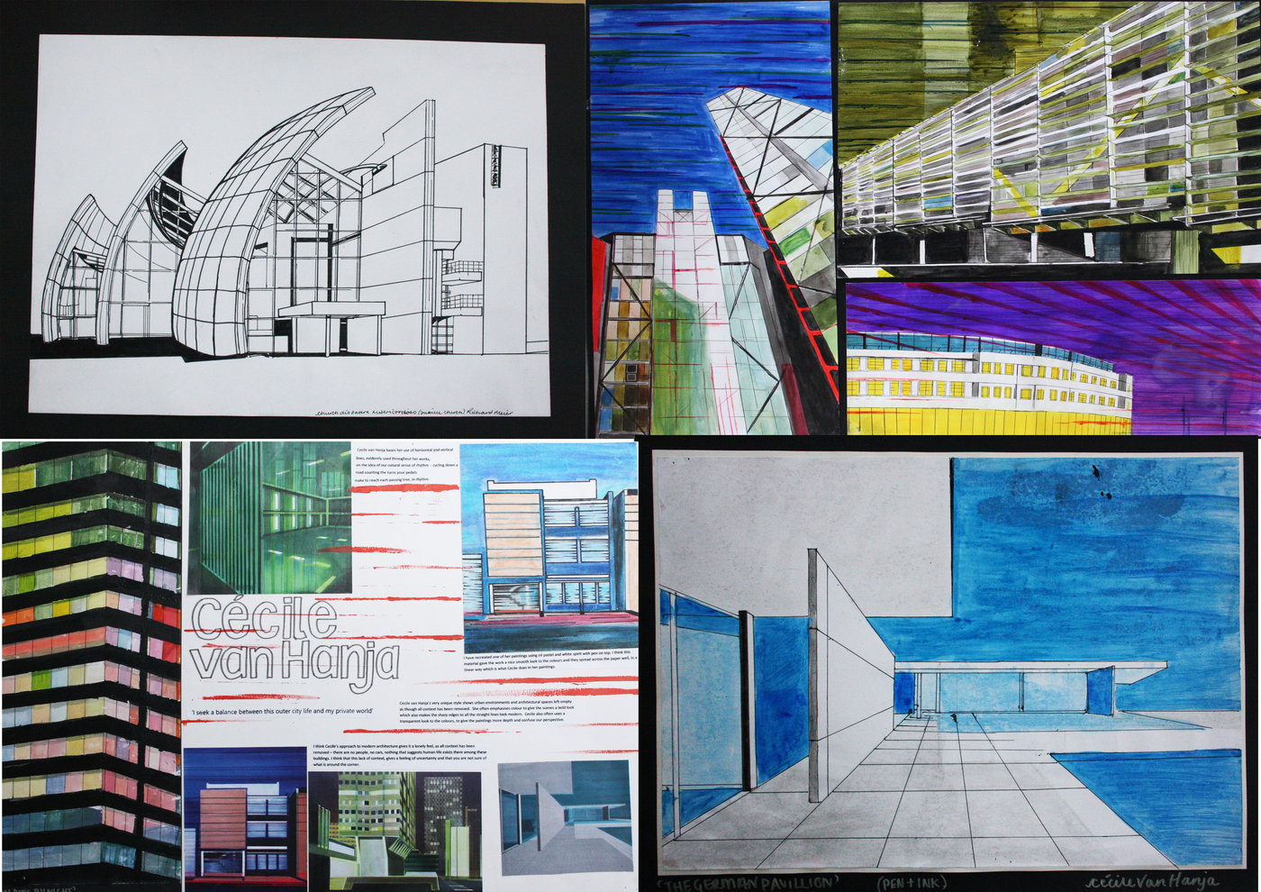 Observational Drawings (Architecture) by Aimee English at Coroflot.com