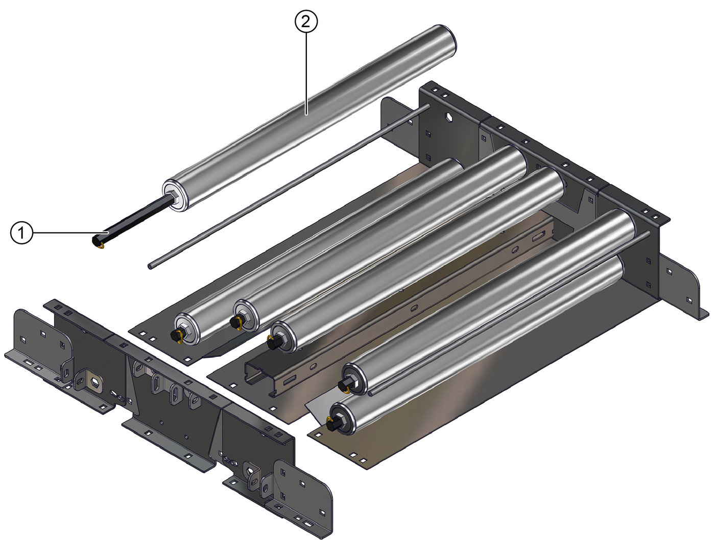 Conveyor Belt System Exploded Views by Jonathan Pidgeon at Coroflot.com