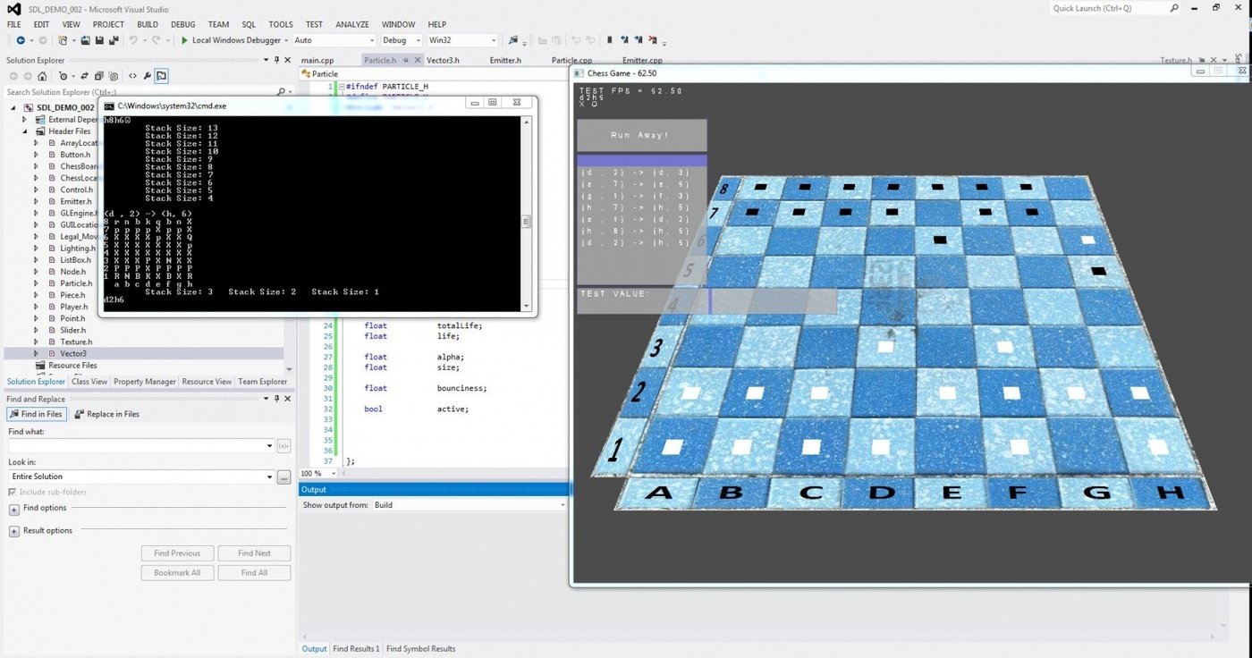 3D OpenGL Chess (From Scratch) by Joshua Sanders at Coroflot.com