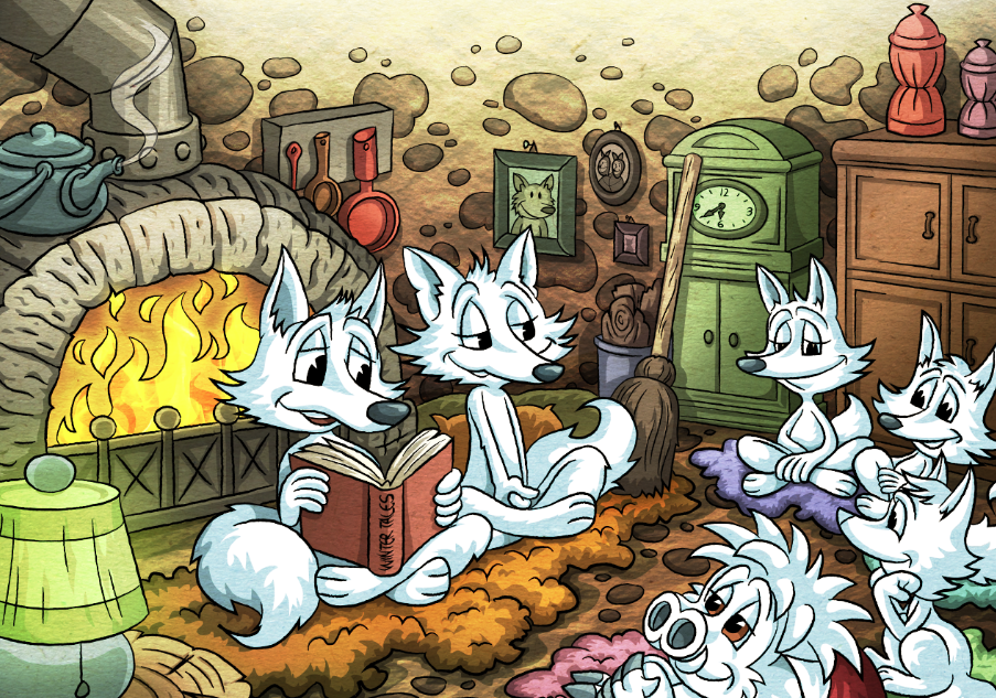 THOR THE POLAR BOAR book illustration and writing by Baruch Inbar at ...