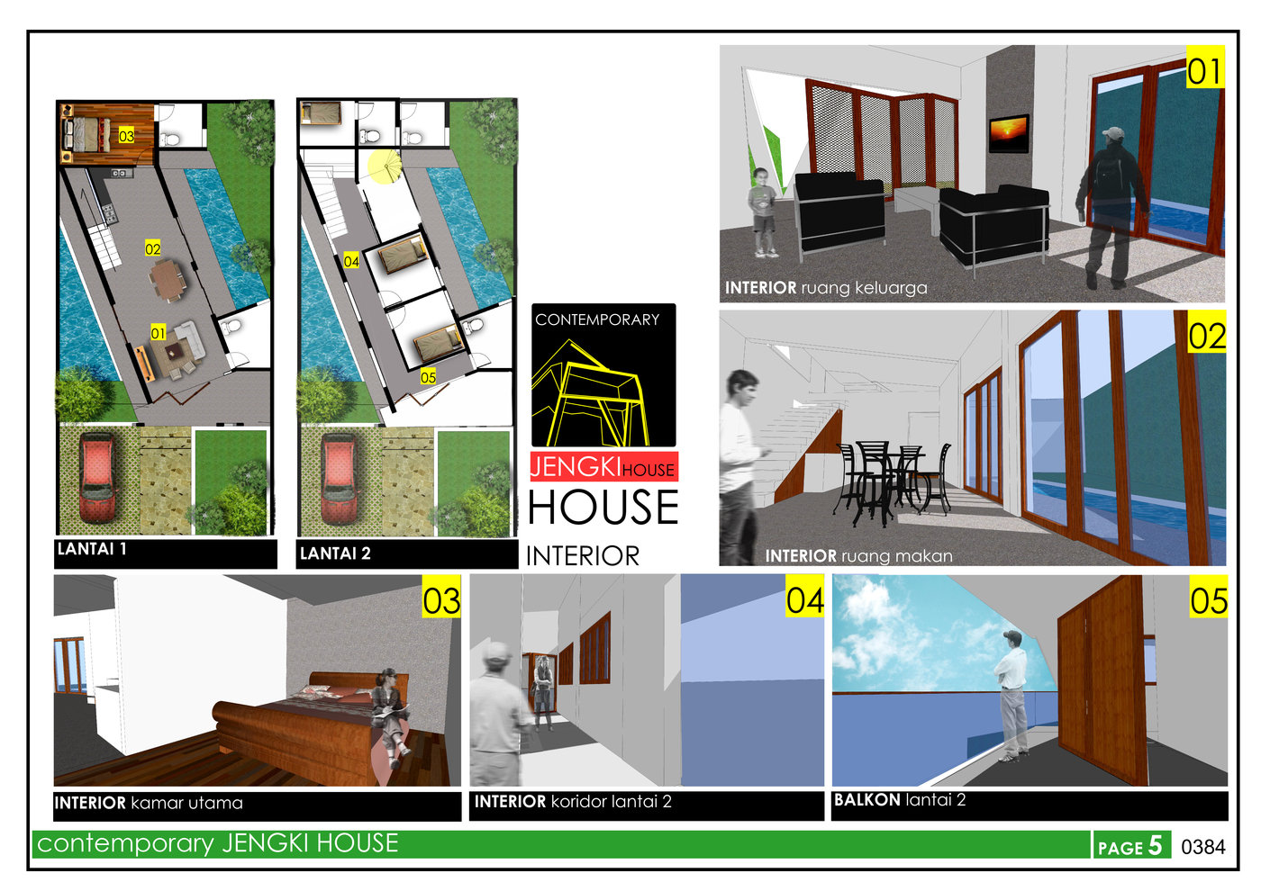 CONTEMPORARY JENGKI HOUSE by RIGAN SATRIA at Coroflot.com