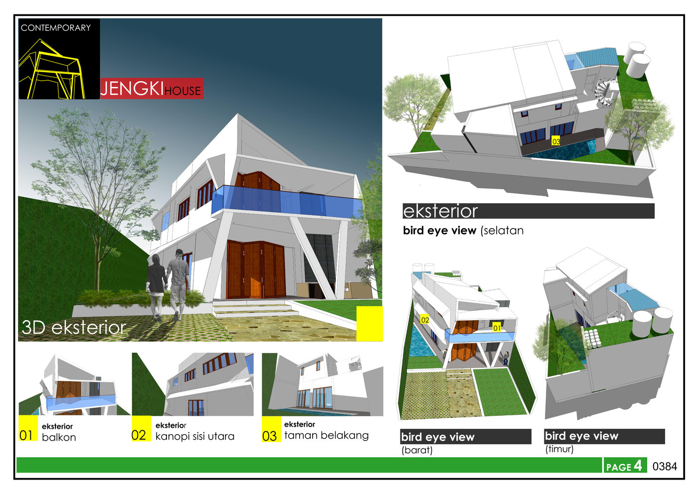 CONTEMPORARY JENGKI HOUSE by RIGAN SATRIA at Coroflot.com