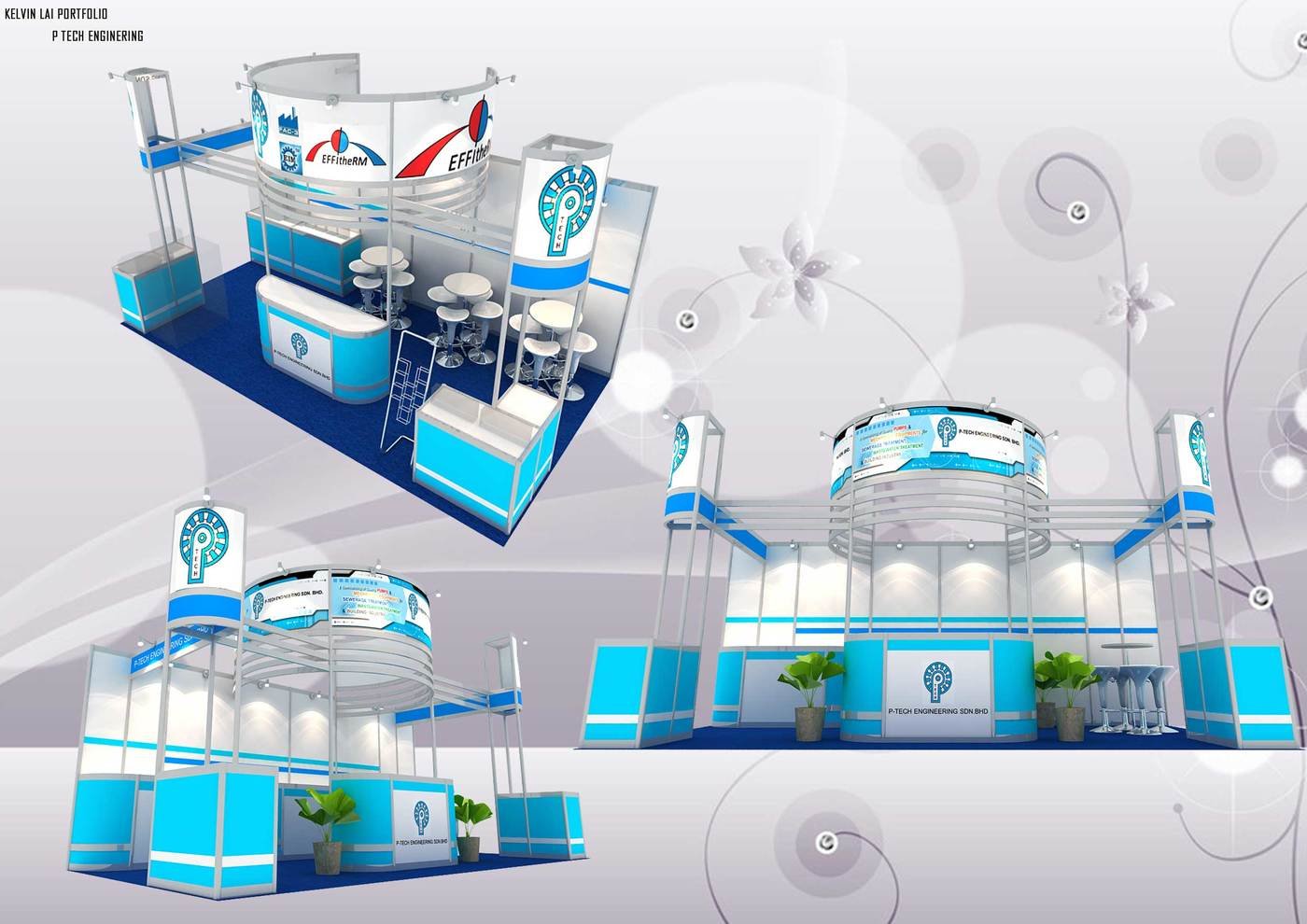 EXHIBITION BOOTH DESIGN 2013-2015 by Kelvin Lai at Coroflot.com
