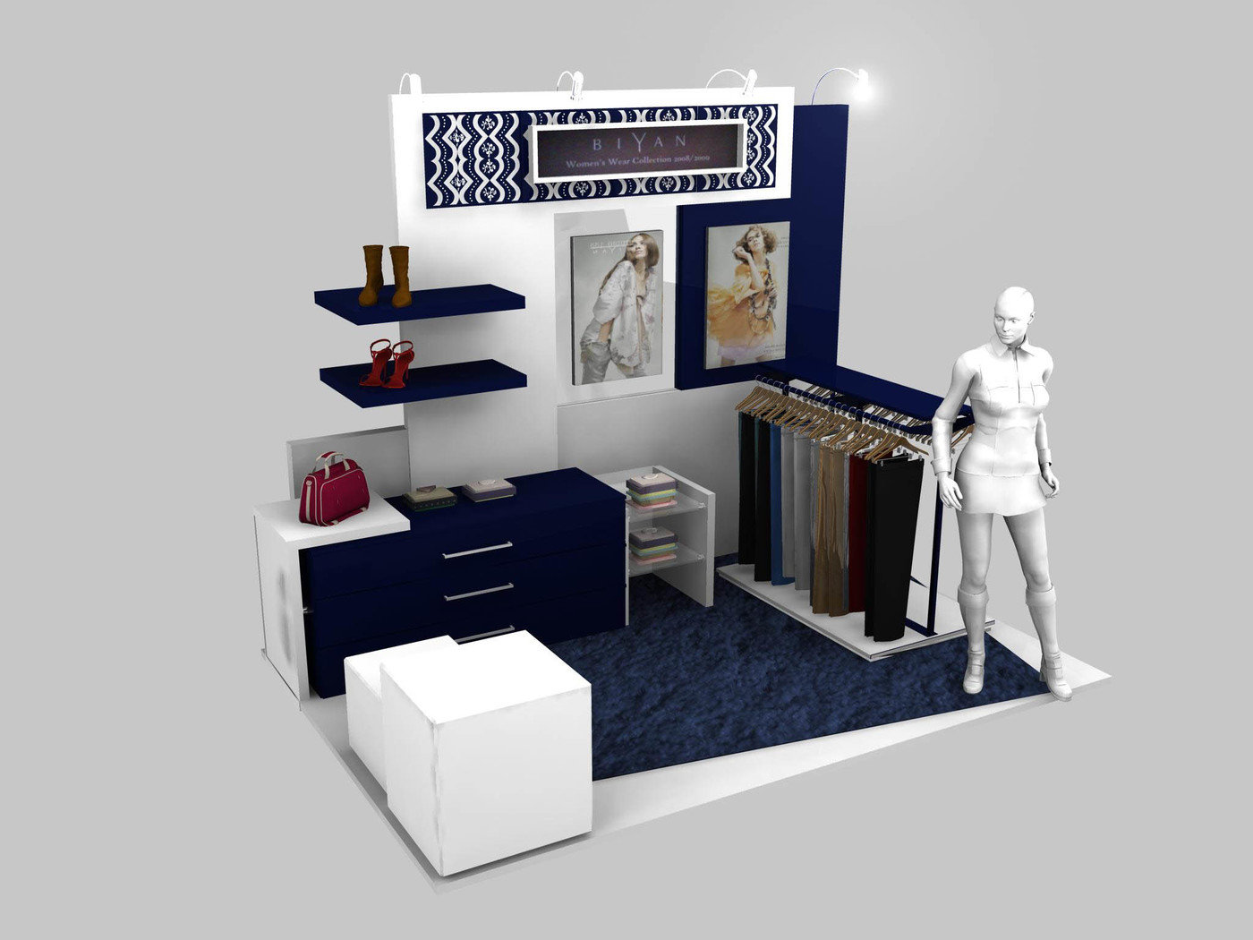 BRI Jakarta Fashion Week Booth by ceffie setiyawan at Coroflot.com