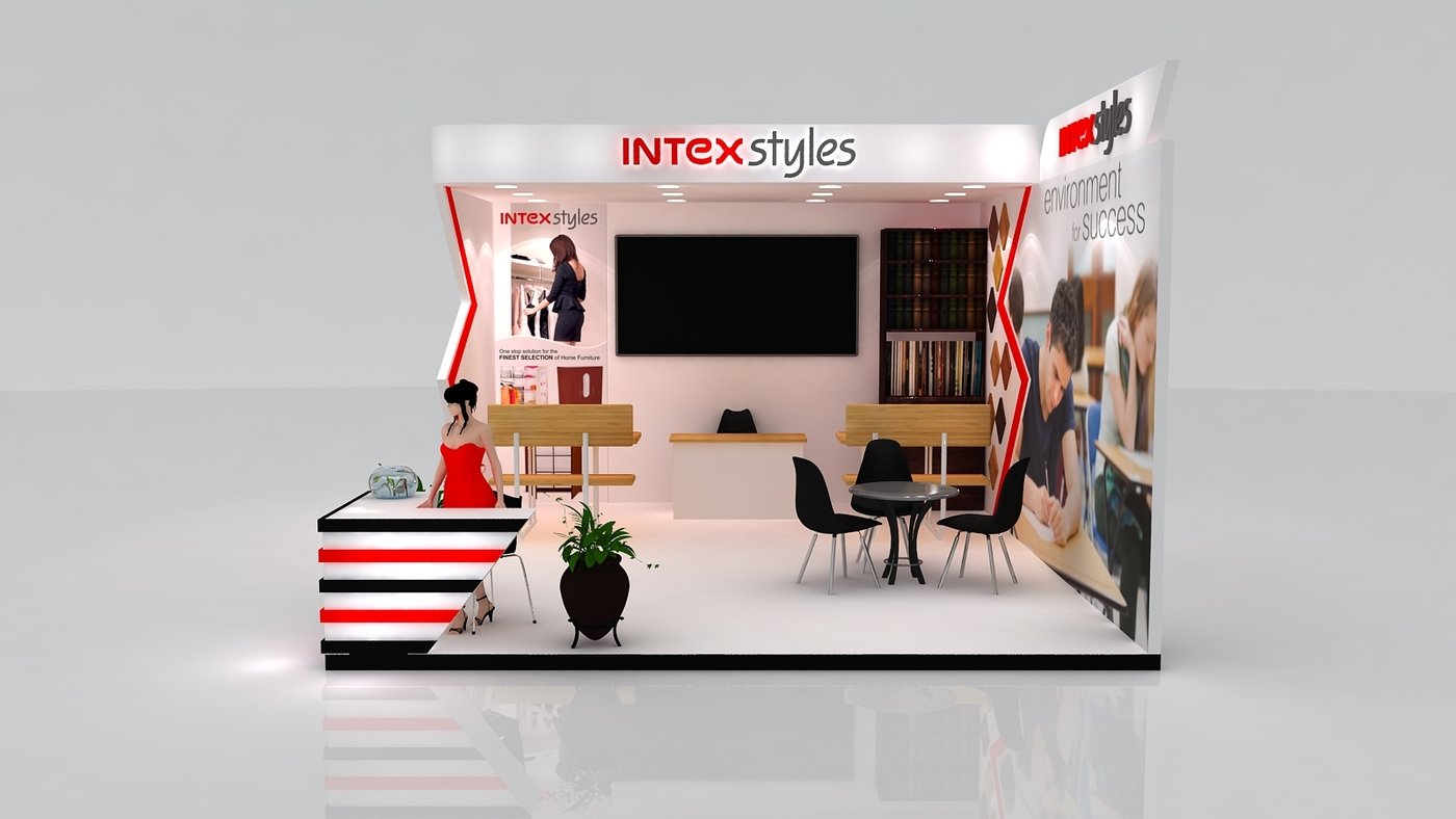 INTEX Stall Design by Vivek Gupta at Coroflot.com